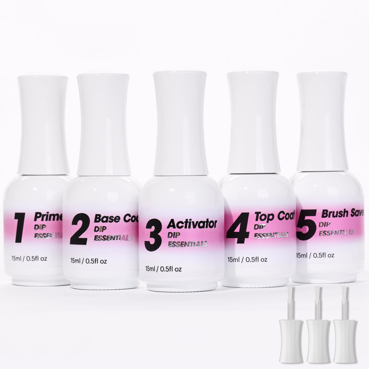 NAGAIA Premuim Nail Dipping System, Dip Essential Liquid Set