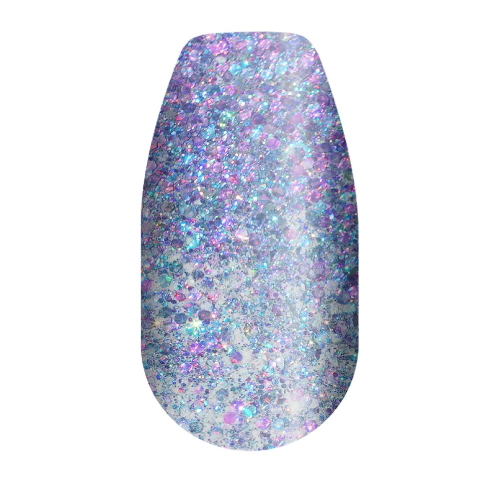 Mermaid Scales Nail Dip Powder, Mermaid Vibe Purple Dip Glitter ...