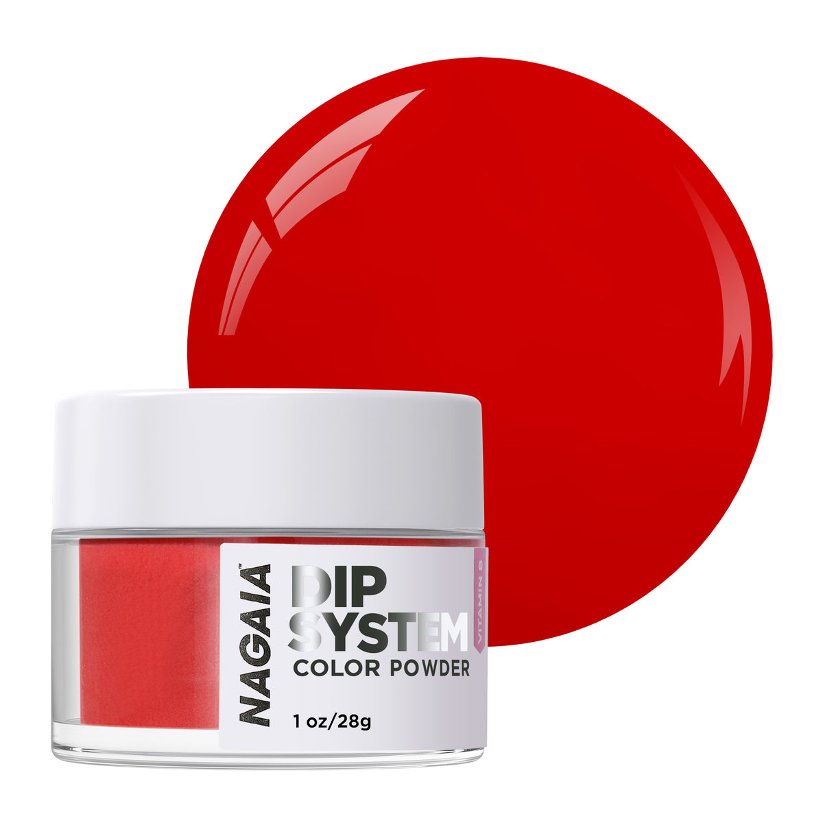 Cherry on Top Nail Dip Powder, Red Color Dip Nail, Vibrant Red Dipnail ...
