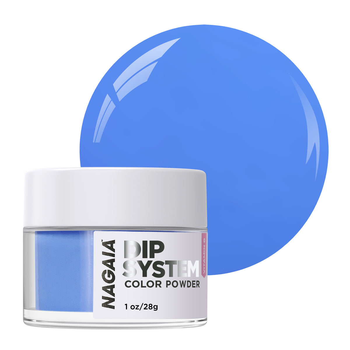 Blue Lagoon Nail Dip Powder, Blue Color Dip Nail, Vibrant Blue Dipnail ...
