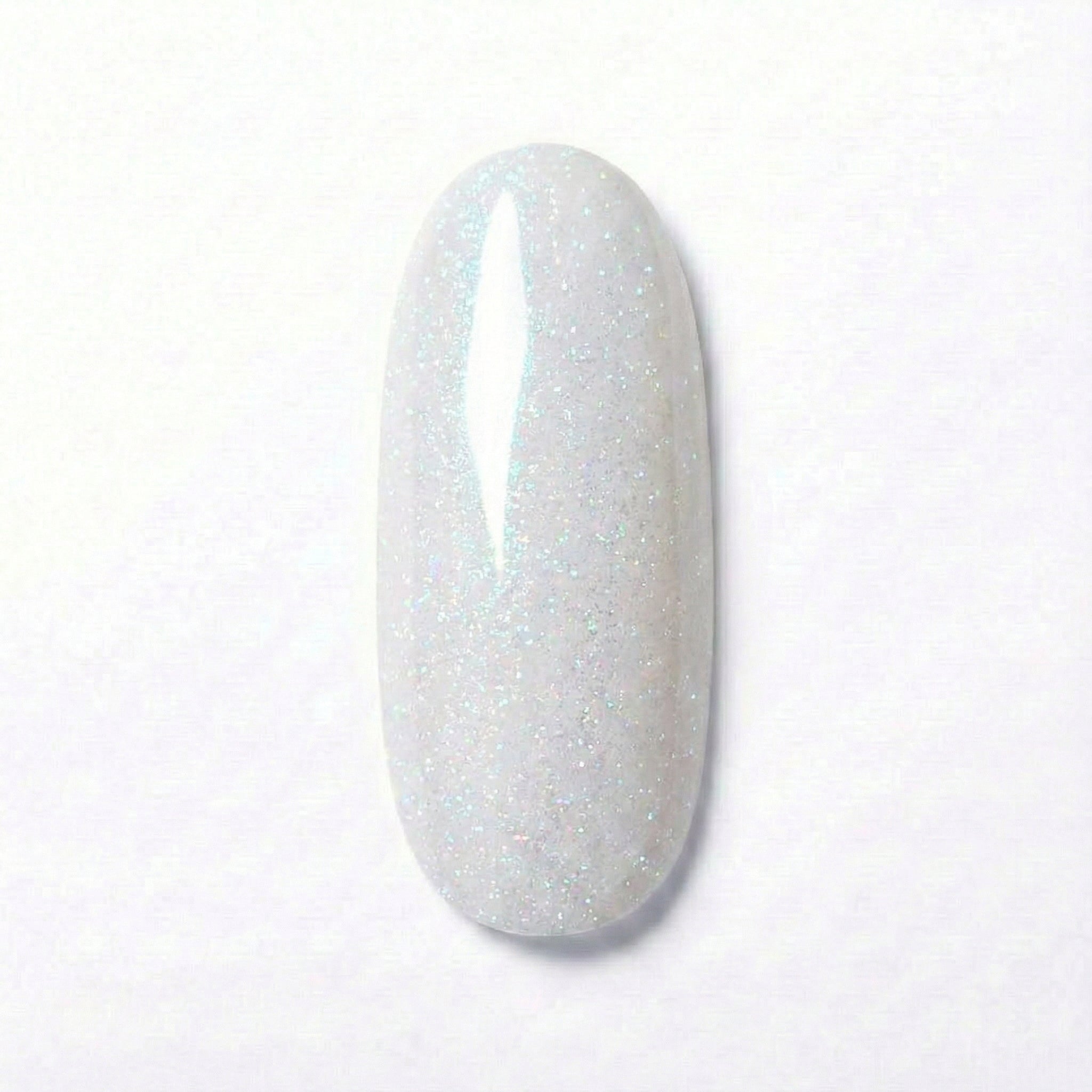 This crystalline snow-white powder is infused with color-shifting ...