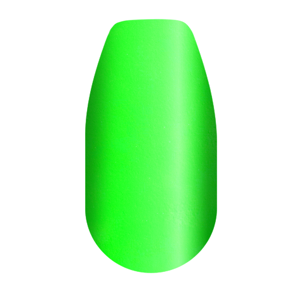 Luminous Lizard Nail Dip Powder, Fluorescent Green Dip Nail, Neon Green ...